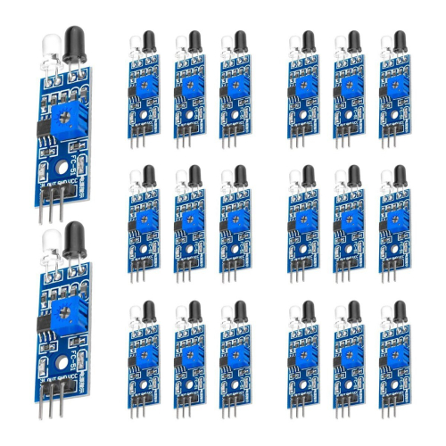 20 PCS IR Infrared Obstacle Avoidance Sensor Module for Smart Car Robot ...