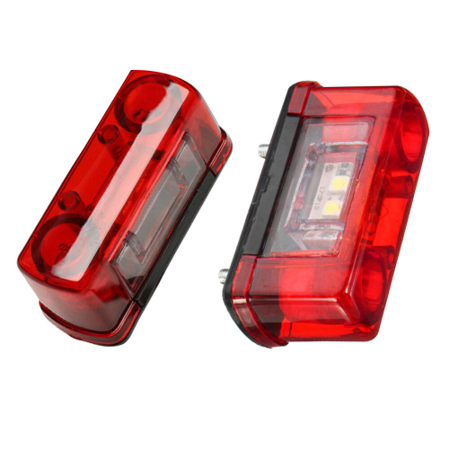 12V 24V Car LED License Number Plate Light Lamp Universal LED License ...