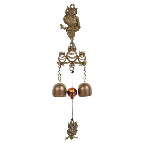 Owl Doorbells,Magnetic Suction Metal Wall Mounted Rustic Doorbell ...