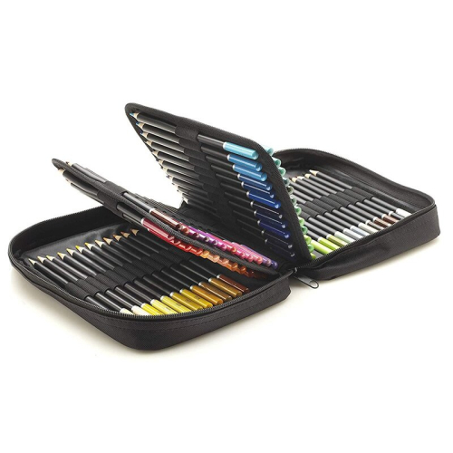Colouring Pencils Set of 72 Colors with Zipper Case for Artist Beginner ...