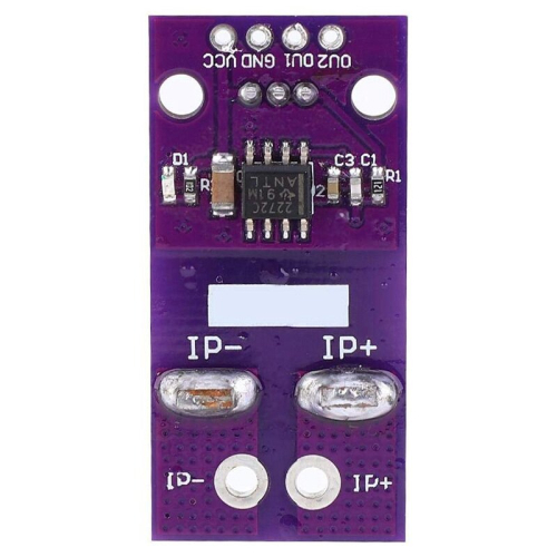 Linear Current Sensor Module Analog Signal Output For Hall Effect Based 50a Acdc Current 