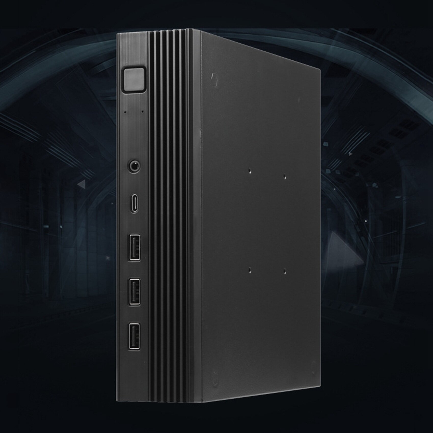 TX06 Desktop Mini ITX Case Mini Game Computer Chassis HTPC Chassis for ...