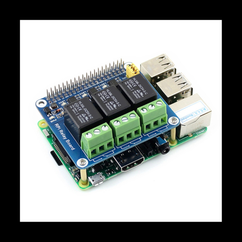 3-Way Relay Expansion Board for 4B/3B/3B+ Motherboard Relay Control ...