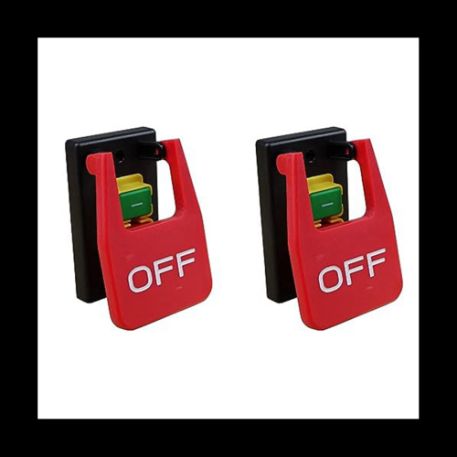 120V Magnetic Paddle Switch, 1/2 , Fits Table Saw, Router Table, Drill ...