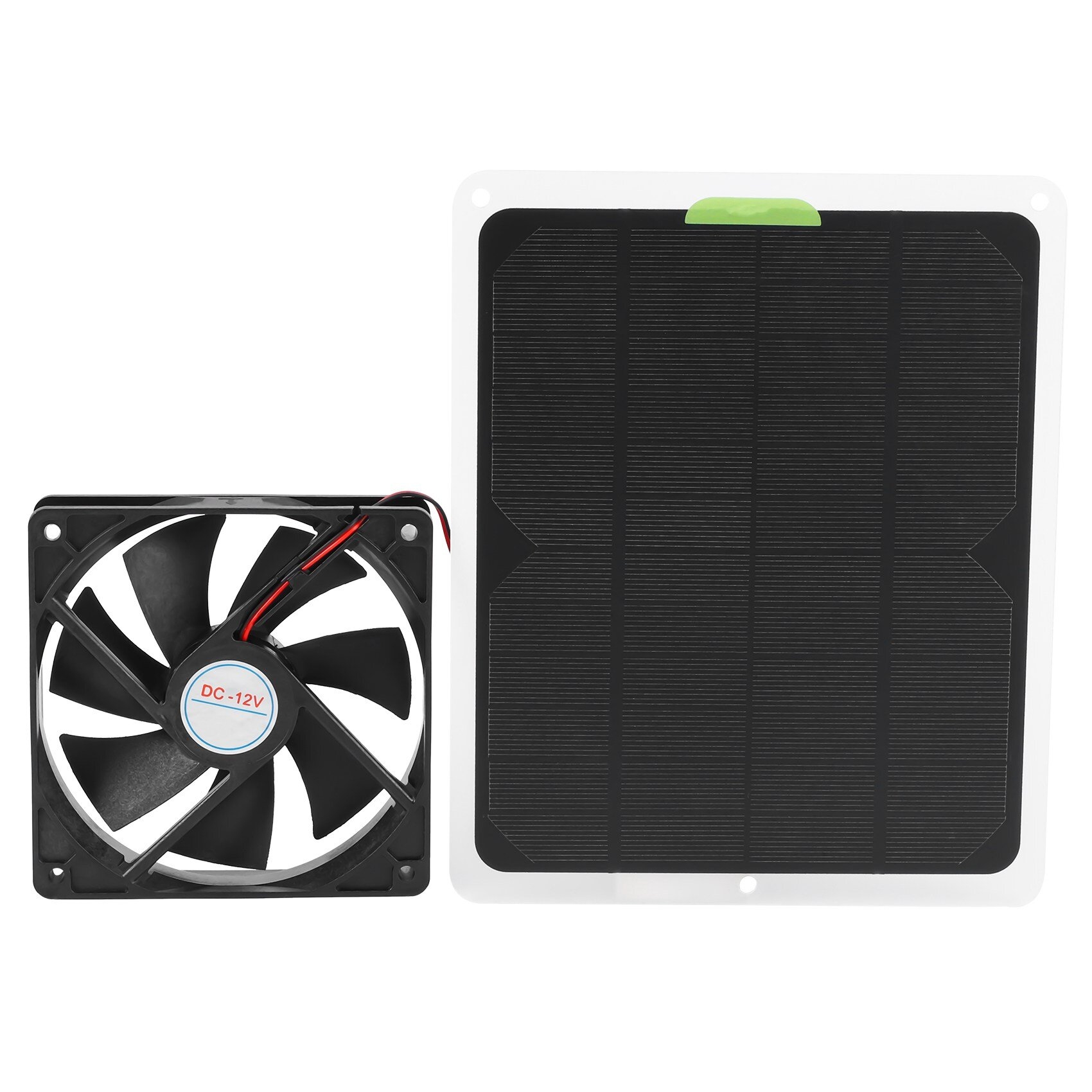 RV Solar Exhaust Fan 50W 4.7 Inch Mini Ventilator IP65 Waterproof Solar ...