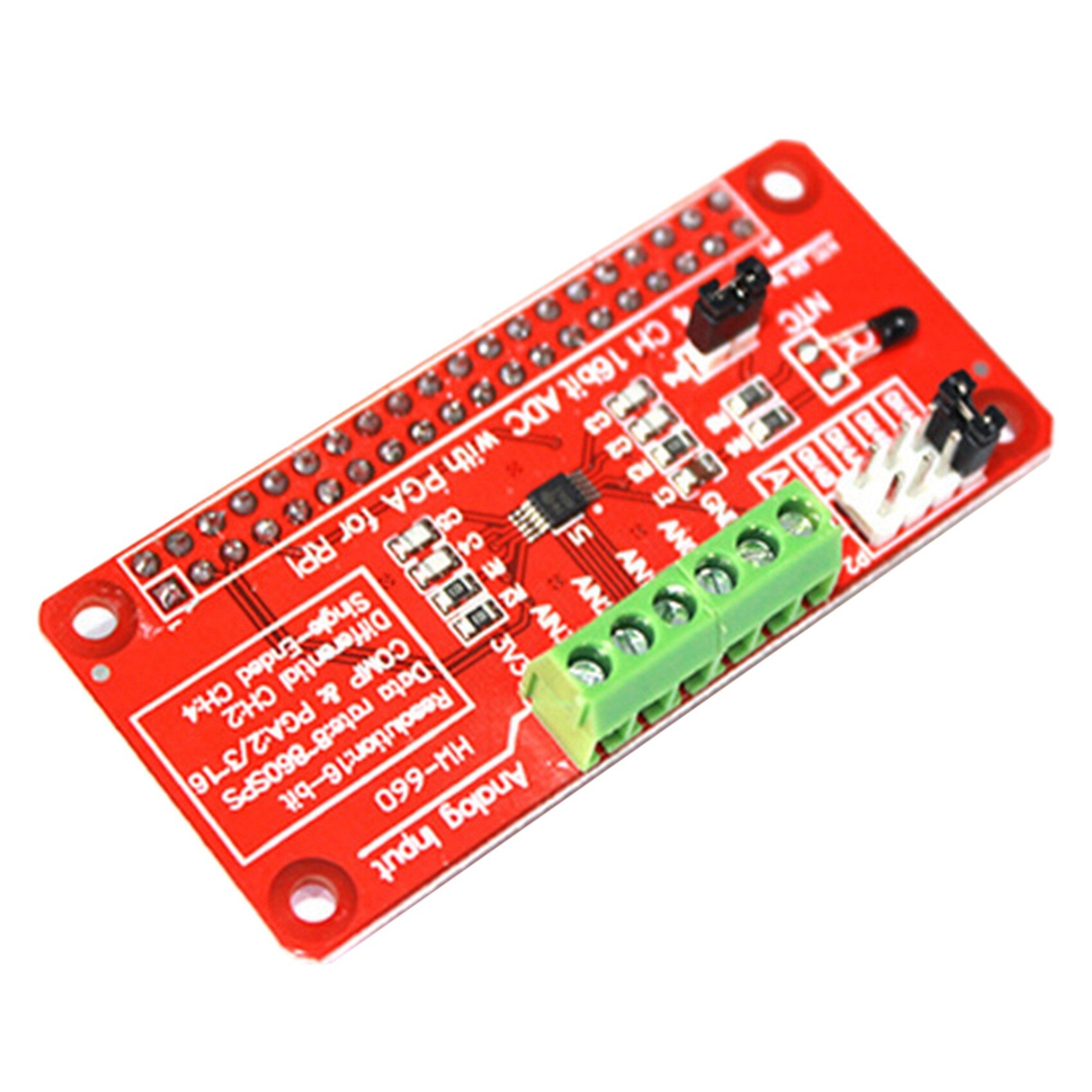 ADS1115 ADC Module for 3/2/ B+ 16-Bit Sampling Accuracy Analog to ...