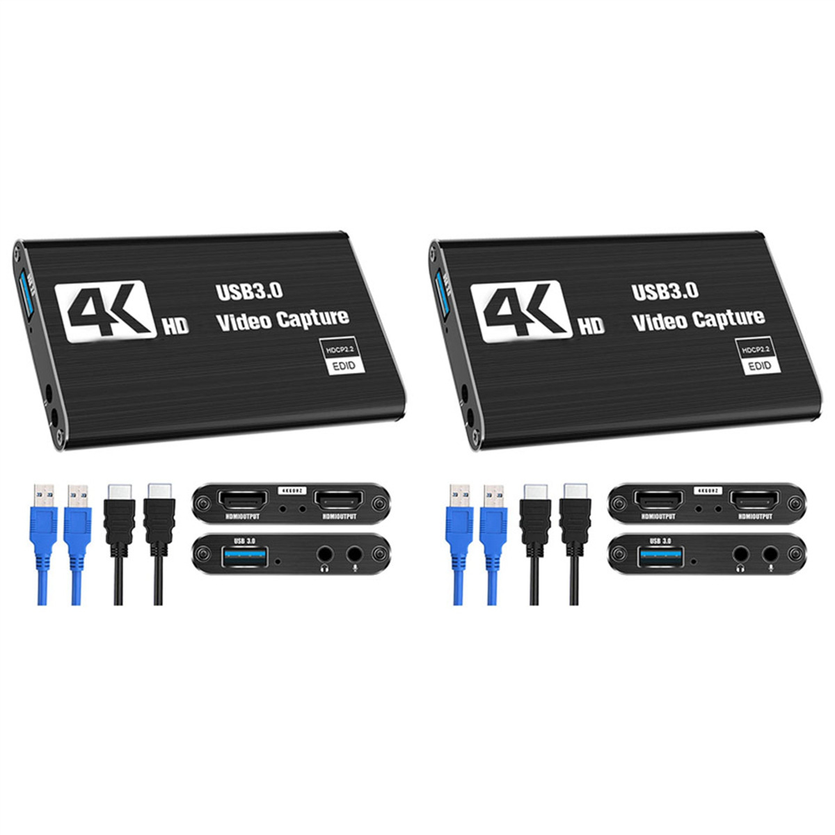 2X Video Capture Card, Switch Capture Card for Switch, 4K 1080P 60FPS ...