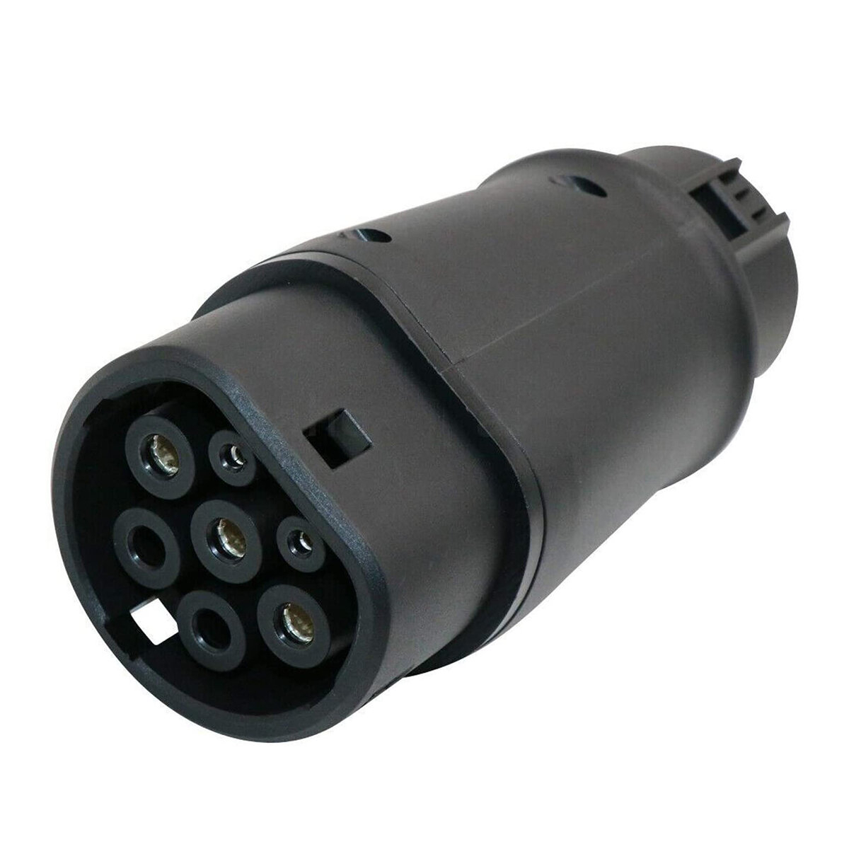 EVSE EV Adaptor 32A SAE J1772 Type 1 to Type 2 Plug EV Adapter Electric ...