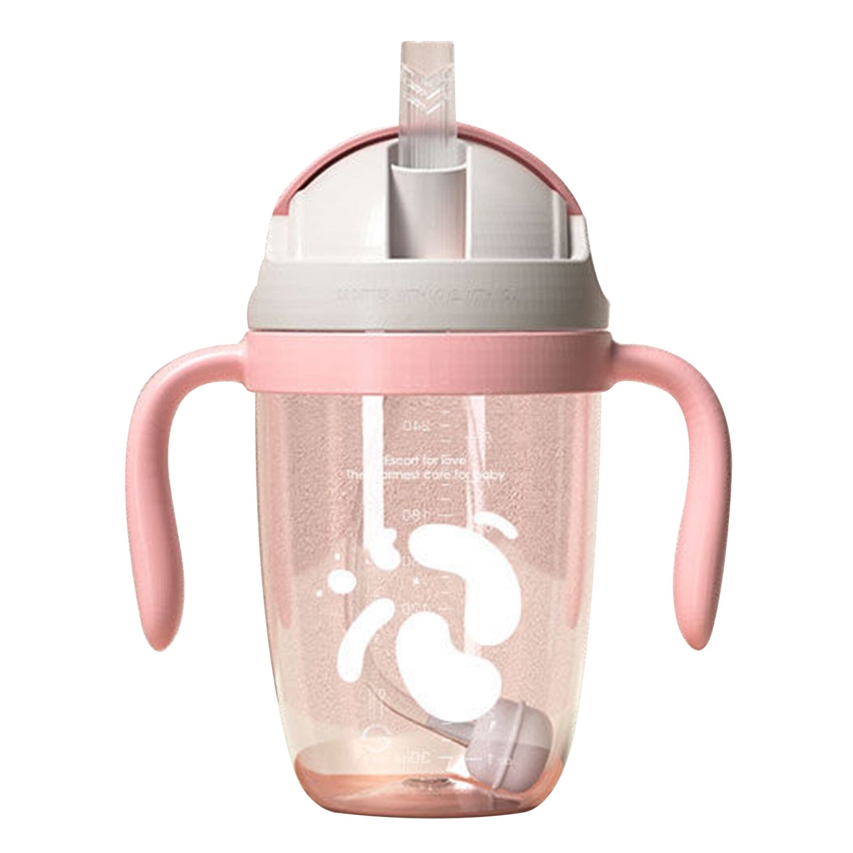 300ML Child Water Bottle Baby Sippy Cups Anti-Choked Kids Learning ...