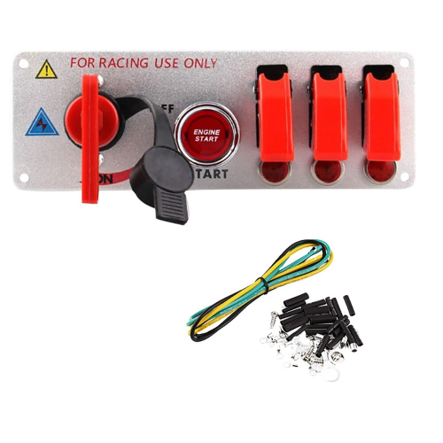 Car Accessories LED Toggle Switch for Racing Car Engine Start Push ...