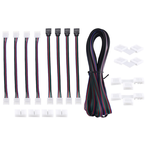5M 4-Pin RGB LED Strip Extension Cable,LED Strips Connectors Kits on OnBuy