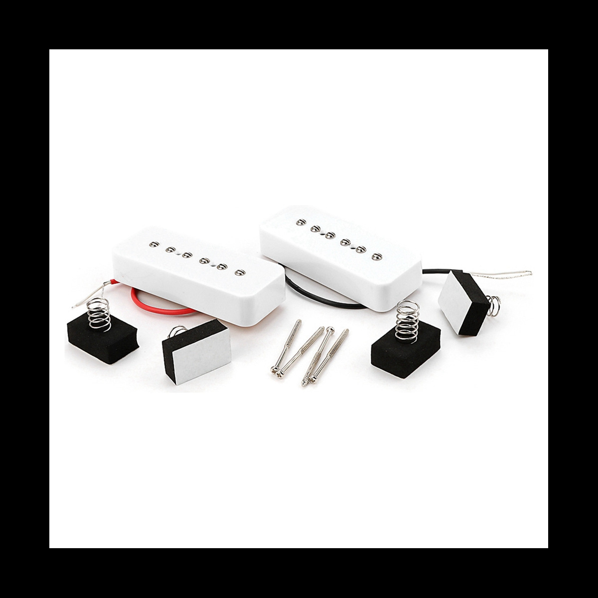 P90 Electric Guitar Pickup Neck Bridge Pickups 50mm/52mm Pole Spacing ...