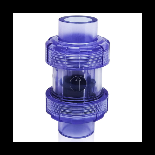 Check Valve 3/4Inch True Union Check Valve UPVC Check One-Way Valve on ...