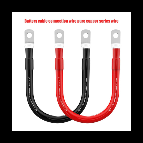 Battery Inverter Cable Set with Lugs on OnBuy