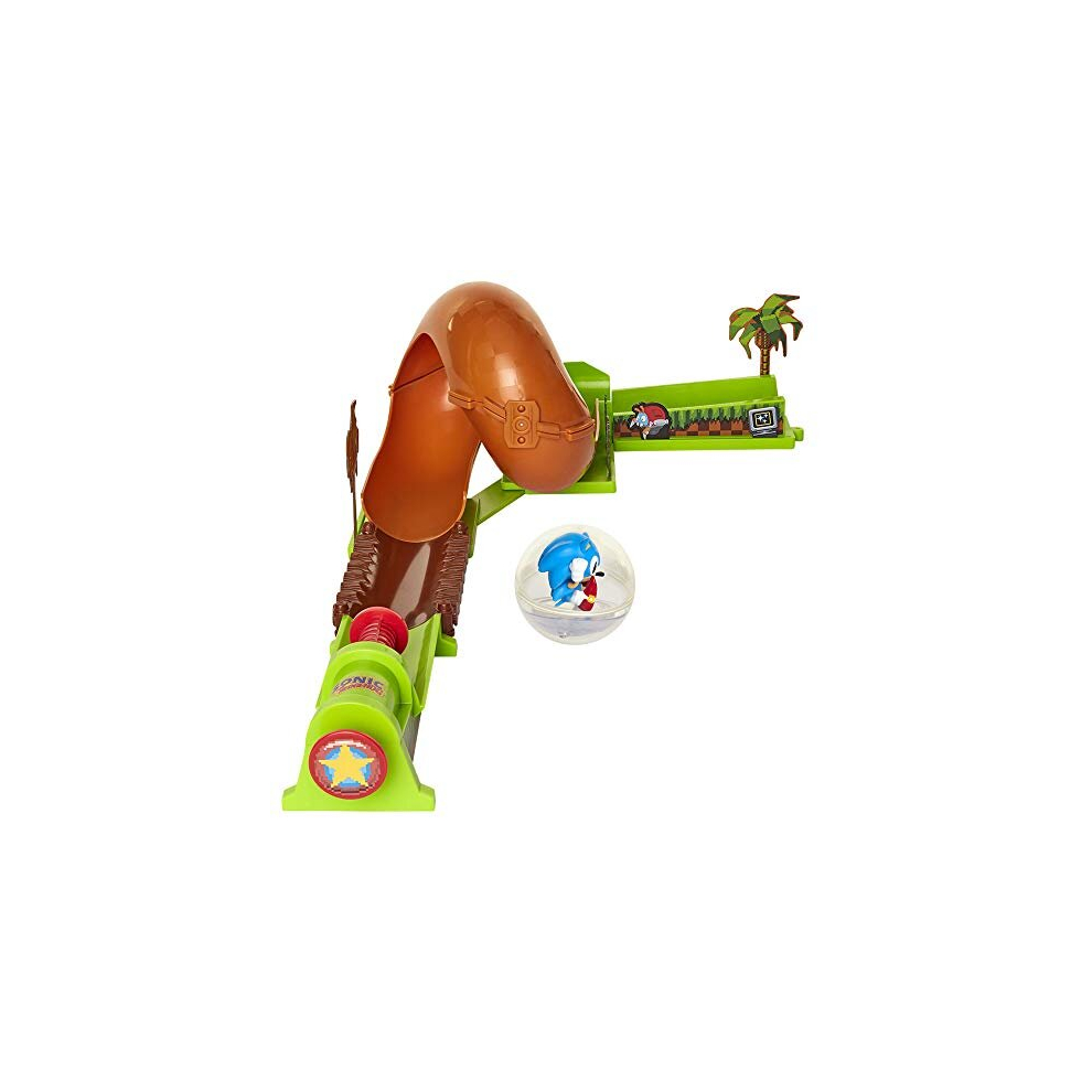 Sonic The Hedgehog Pinball Green Hill Zone Pinball Track Play Set ...