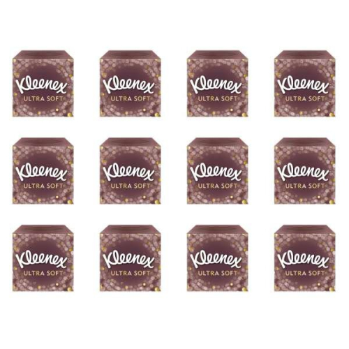 Kleenex Ultra Soft Facial Tissues, Tissues Box SMALL CUBE BOX (Pack of ...