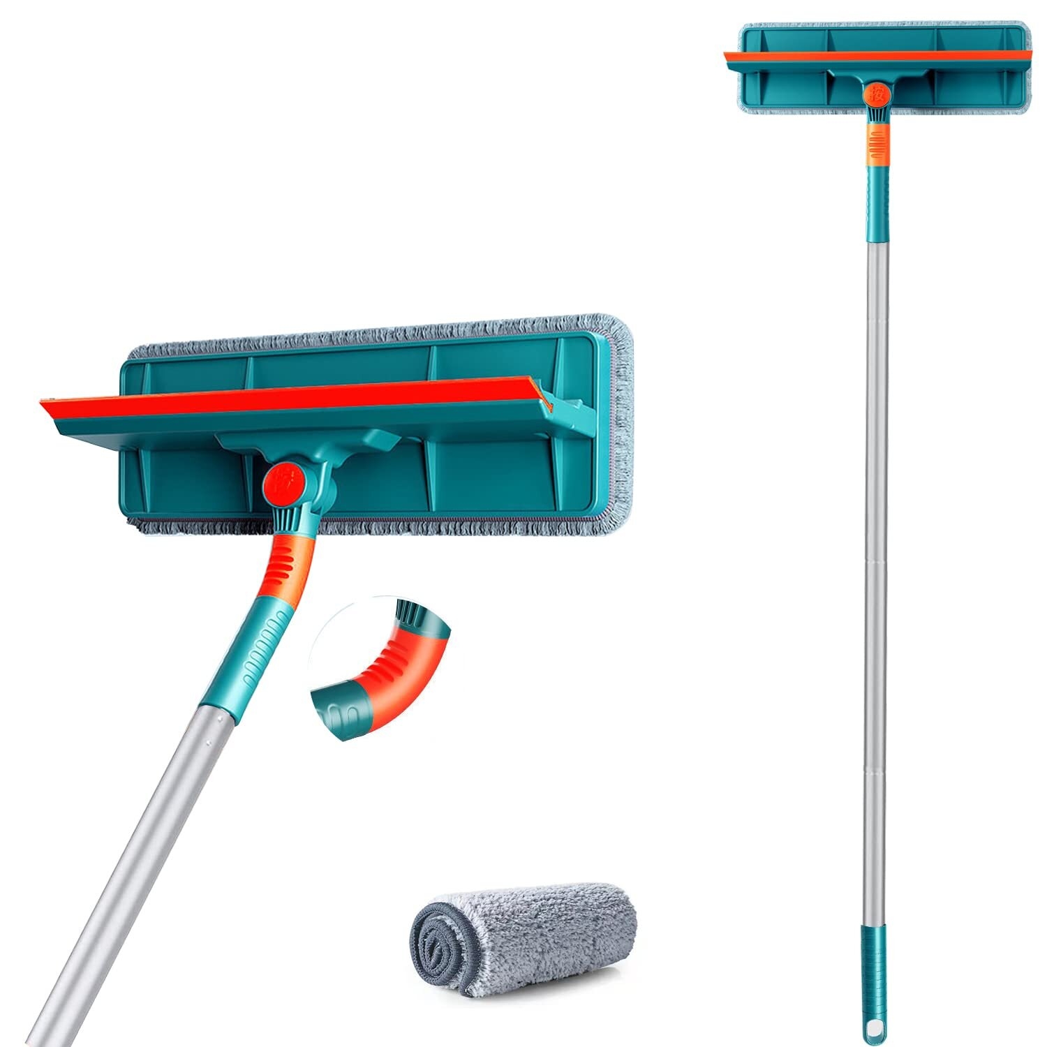 2 in 1 Professional Window Squeegee Cleaner Kitwith Telescopic Handle ...