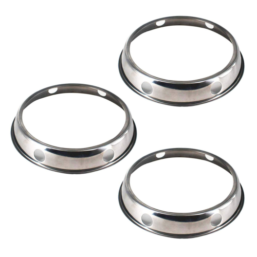 3X Universal Wok Pan Support Rack Stand Wok Ring/ Round Bottom Wok Rack ...