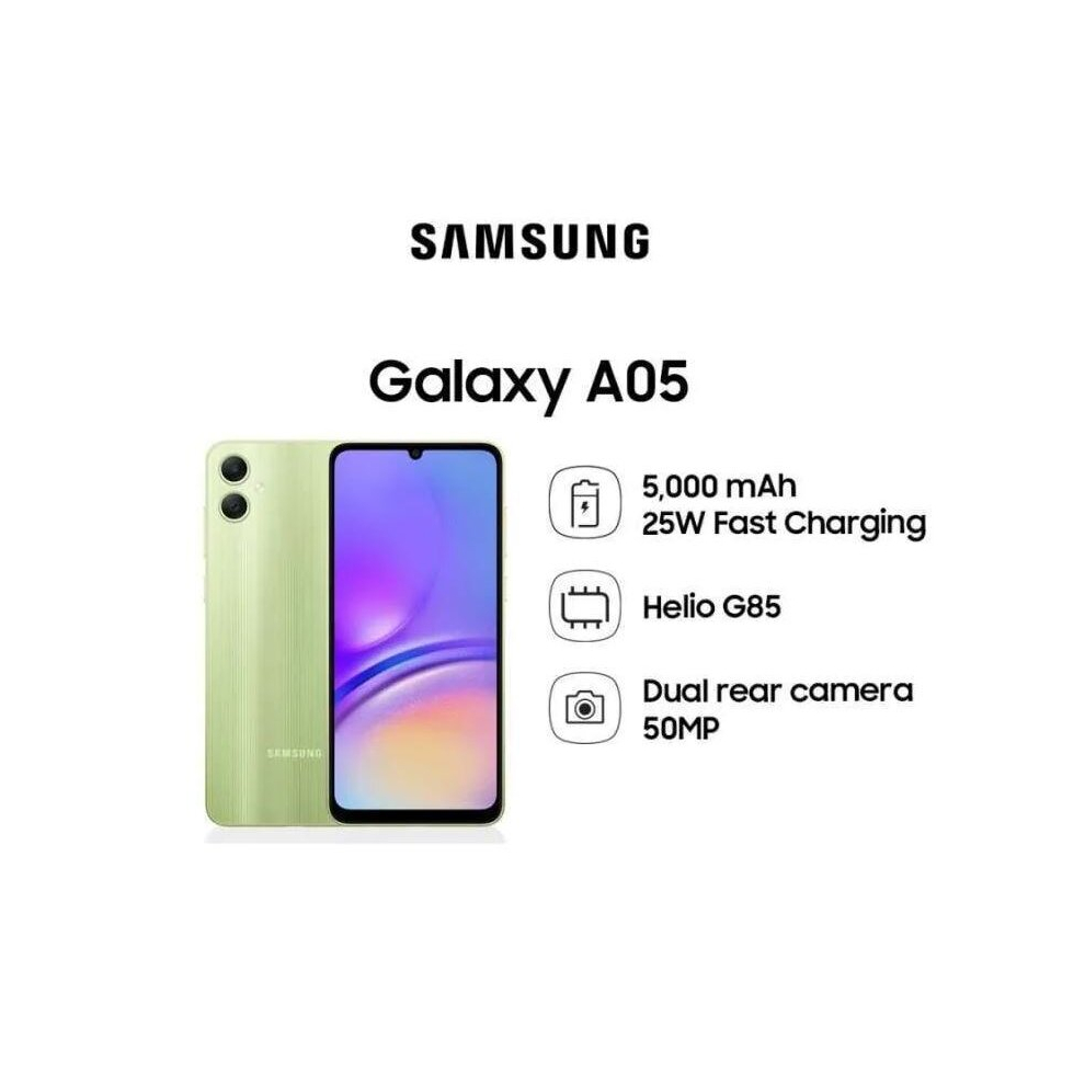Samsung Galaxy A05 SM-A055F/DS 4GB 128GB Dual Sim Unlocked Black on OnBuy