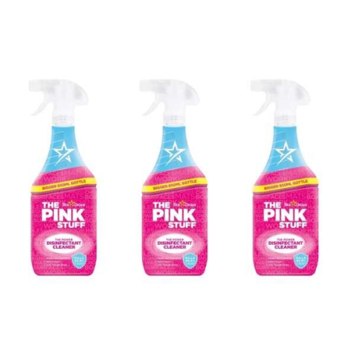 The Pink Stuff Power Disinfectant Cleaner Multi Purpose Spray Streak ...