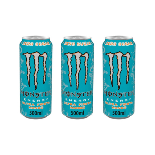 Monster Ultra Fiesta Mango Energy Drink 500ml (Pack of 3) on OnBuy