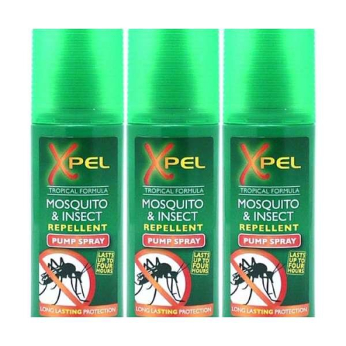 Xpel Mosquito and Insect Repellent Pump Spray 70ml (Pack of 3) on OnBuy