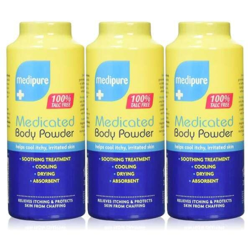 Medipure Medicated Powder Talc Free (Pack of 3) on OnBuy