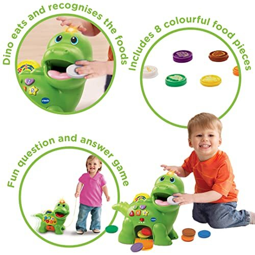 Baby Feed Me Dino | Musical Baby Toy with Numbers, Counting Music ...
