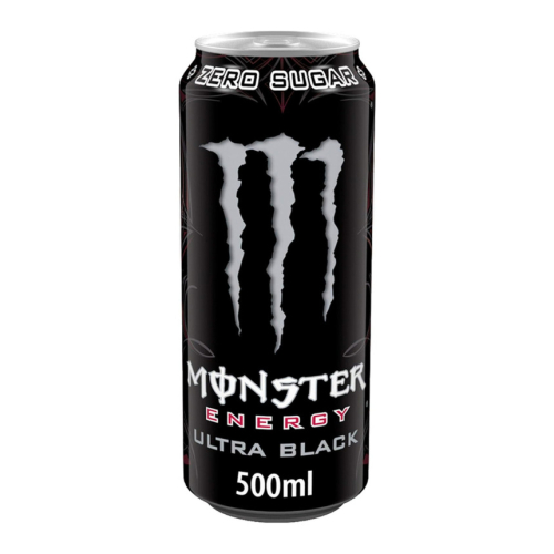 Monster Ultra Black Zero Sugar Energy Drink, 500ml on OnBuy
