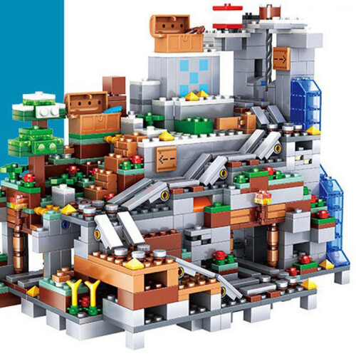 900pcs DIY Minecraft My World Series Figure Bricks Building Blocks fit ...