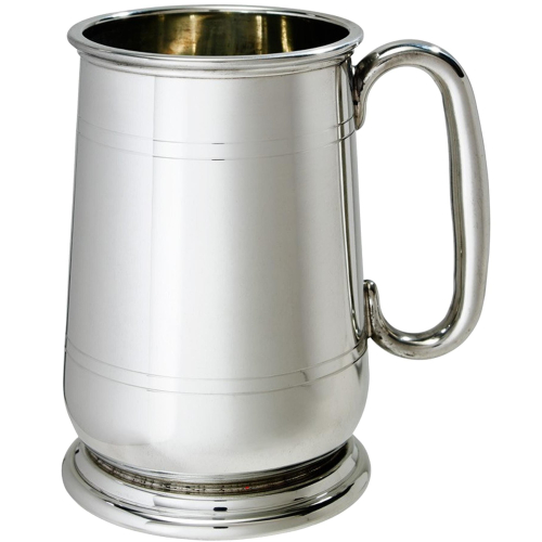 Pewter Tankard 1 Pint Howard Style Jacobean with C Handle Pure Heavy ...