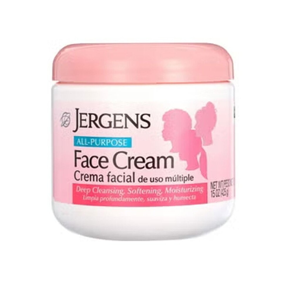 Jergens Face Cream All Purpose - Versatile Skincare, Deep Hydration ...