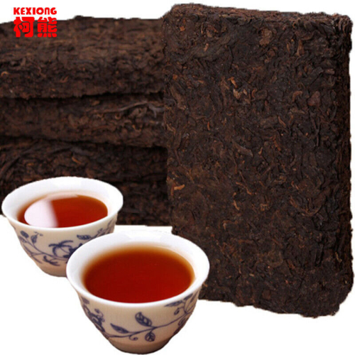 250g Yunnan Organic Cooked Pu-Erh Tea Brick Ancient Tree Puer Tea ...