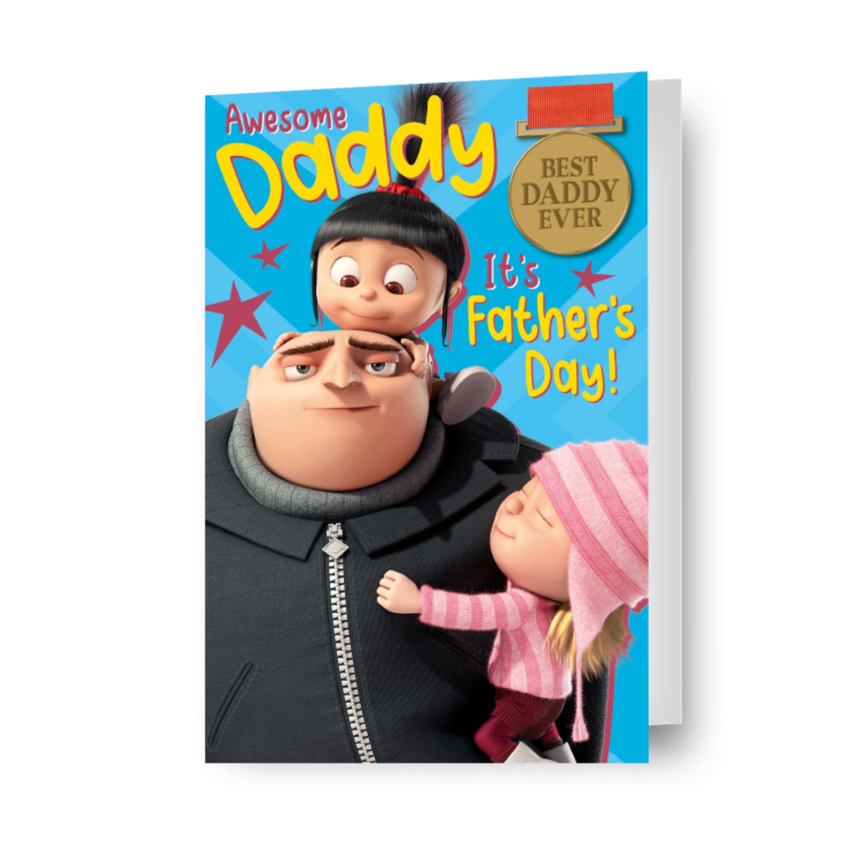 Daddy Despicable Me Minions Father's Day Card on OnBuy