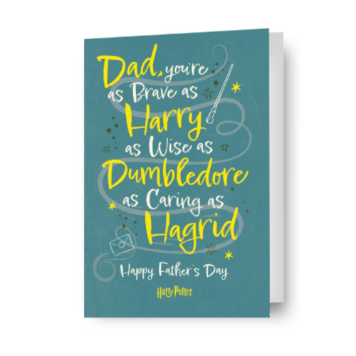 Harry Potter Father's Day Card on OnBuy