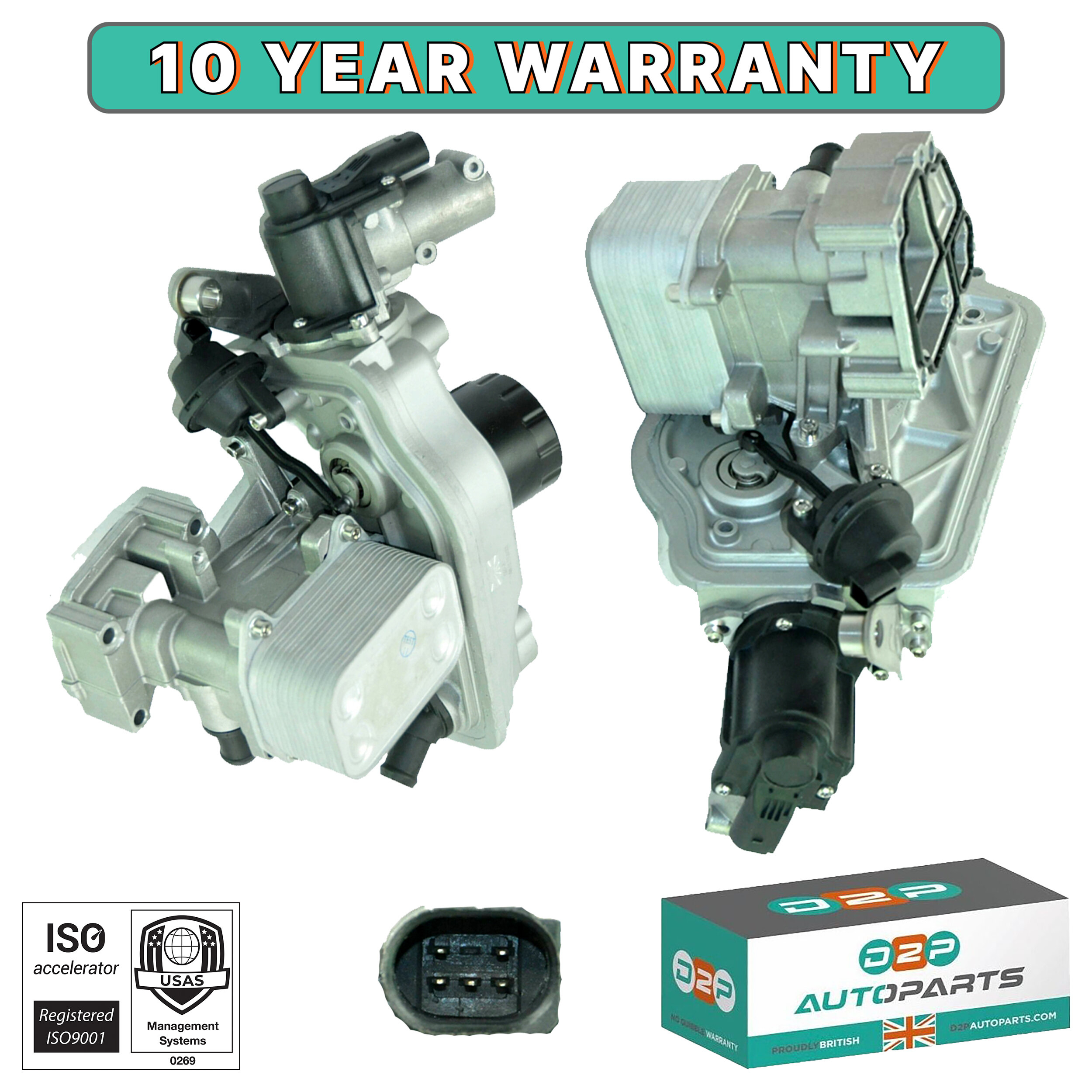 EGR VALVE FOR VW T5 T6 TRANSPORTER CARAVELLE MULTIVAN 2.0 BiTDI CFCA ...