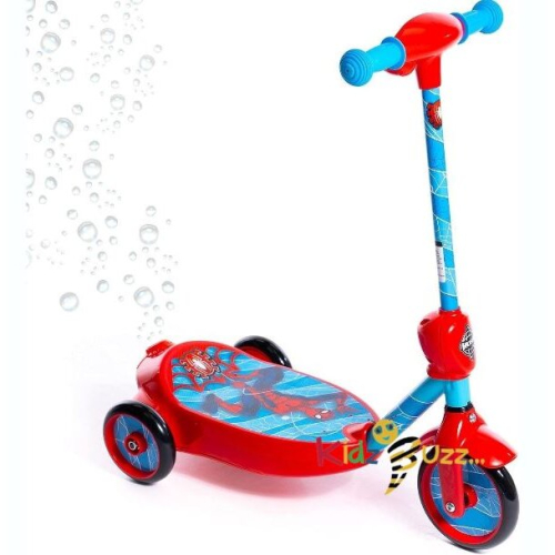 Huffy Marvel Spiderman Bubble Electric Scooter For Kids 3-5 Years 6v ...