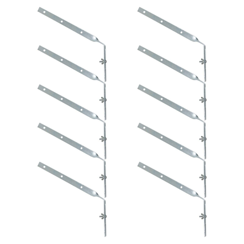 Gutter Side Rafter Bracket Universal Galvanised Steel Fascia Support ...