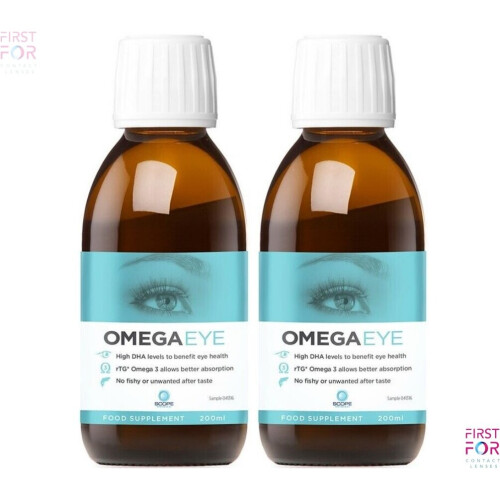 PRN Omega Eye Omega 3 Liquid with Vitamin D3 (200ml) x2 on OnBuy