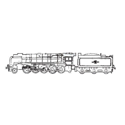 Evening Star OO kit BR standard class 9F number 92220 - Dapol Kitmaster ...