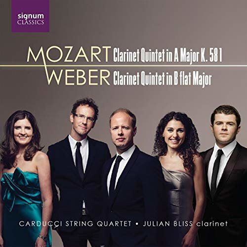 Carducci String Quartet Julian Bliss - Mozart and Weber Quintets [CD ...