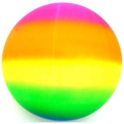 The Magic Toy Shop 18" Giant Neon Rainbow Beach Ball on OnBuy