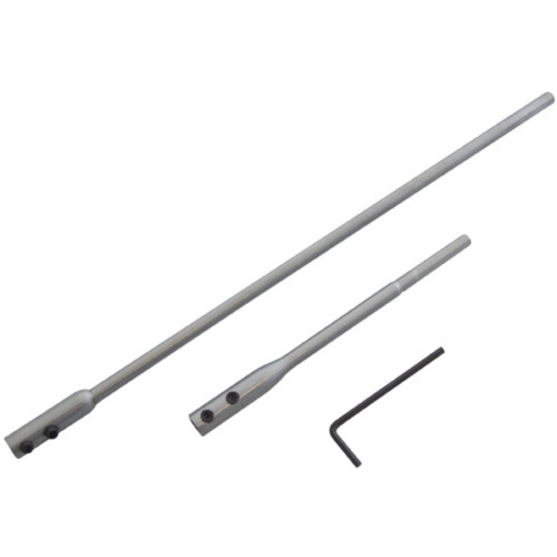 3pc Flat Wood Bit Extension Bar Set, Extension Shank 6" (150mm) & "12 ...