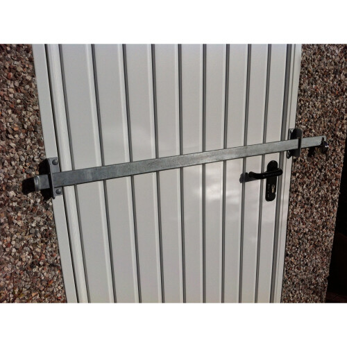 Garden Shed Lock Bar, Factory/Garage/ Office Door Security - Heavy Duty ...