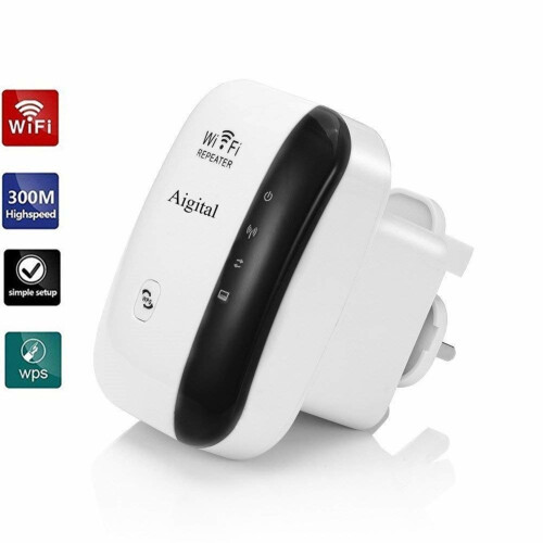 Aivake WiFi Extender Booster 300 Mbps, Universal Range Extender ...