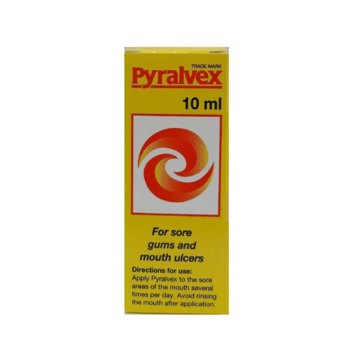 Pyralvex Paint - Oral Solution for Relief from Mouth Ulcers and Oral ...