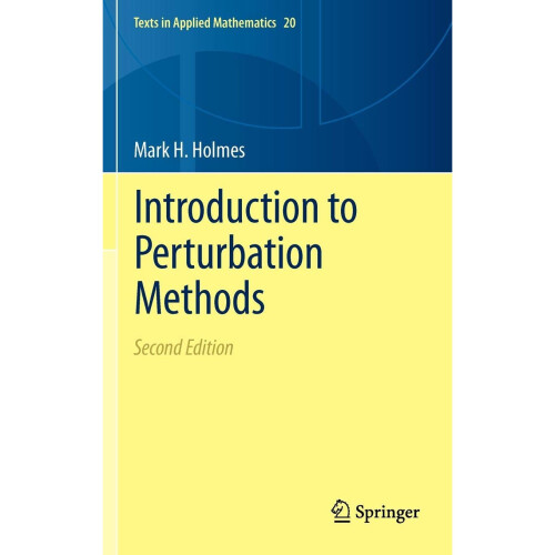 Introduction To Perturbation Methods Texts In Applied Mathematics On Onbuy