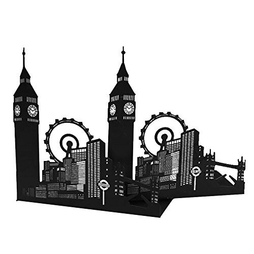 ZYMY Art bookends,European American Architecture Landmark Theme Style ...