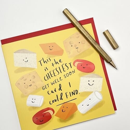 Old English Co Funny Get Well Soon Card For Men Women Cheesiest