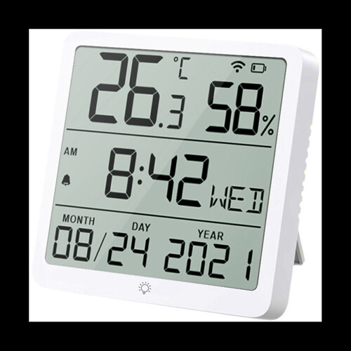Intelligent Temperature and Humidity Clock Temperature and Humidity ...
